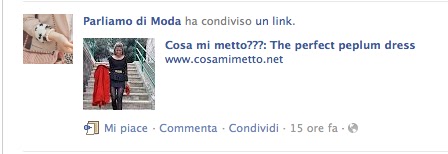 As seen in | Cosa Mi Metto???