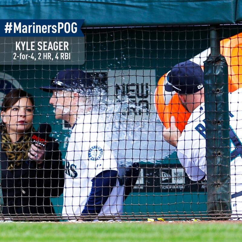Gatorade Baths: It's deja vu with Kyle Seager and Jen Mueller