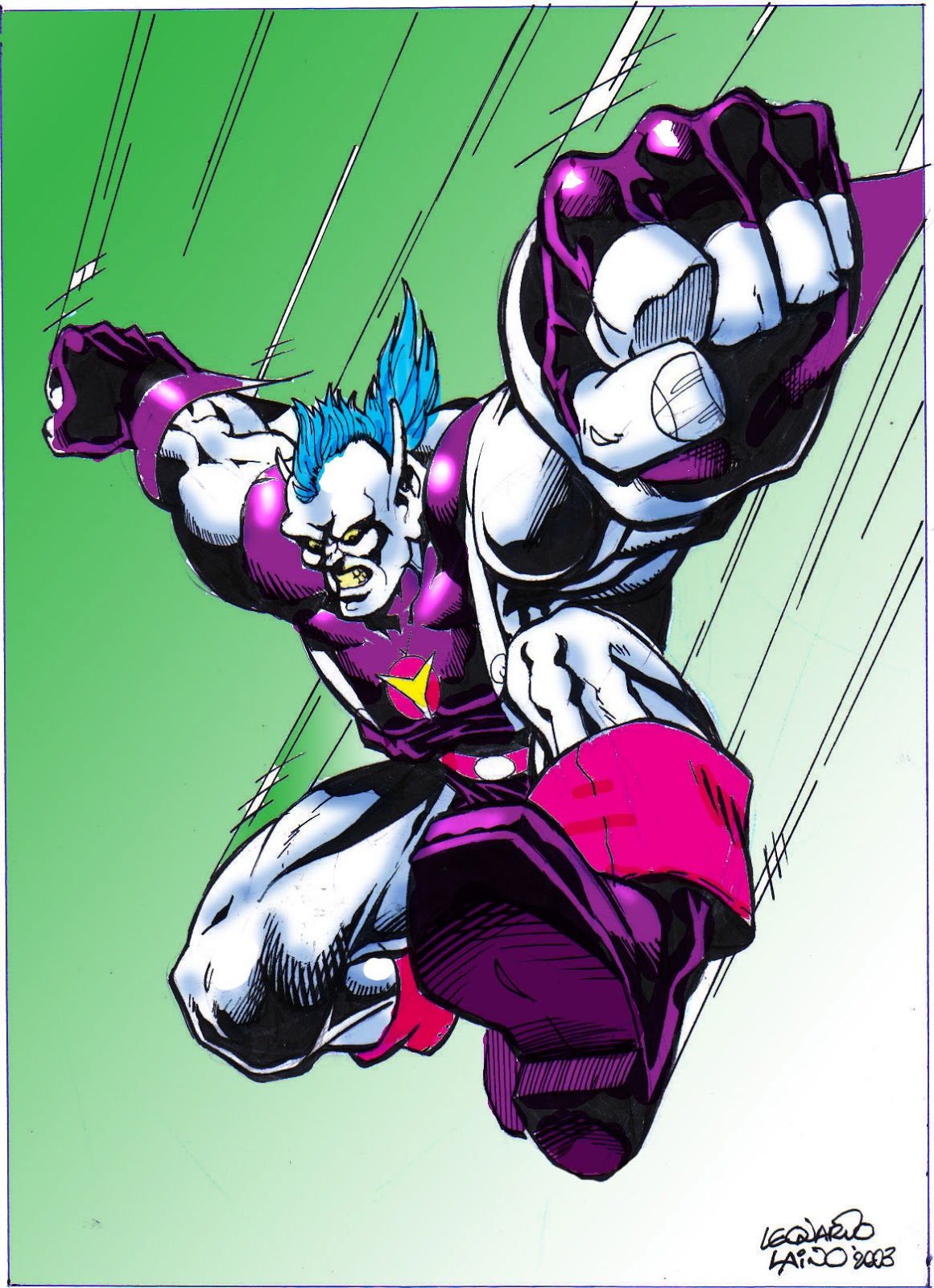 ZENITH UNIVERSE COMICS: Origens Ocultas do Universo Zenith: RUKKON!!! O ...