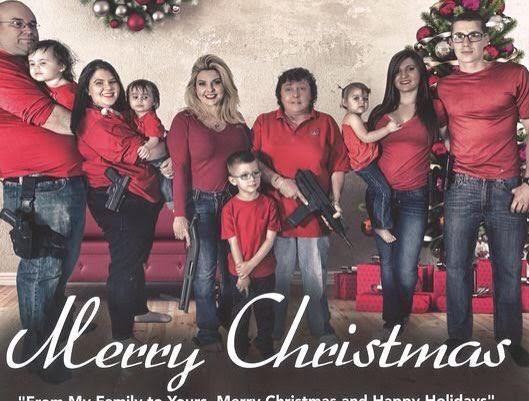 See this politician's controversial Christmas card