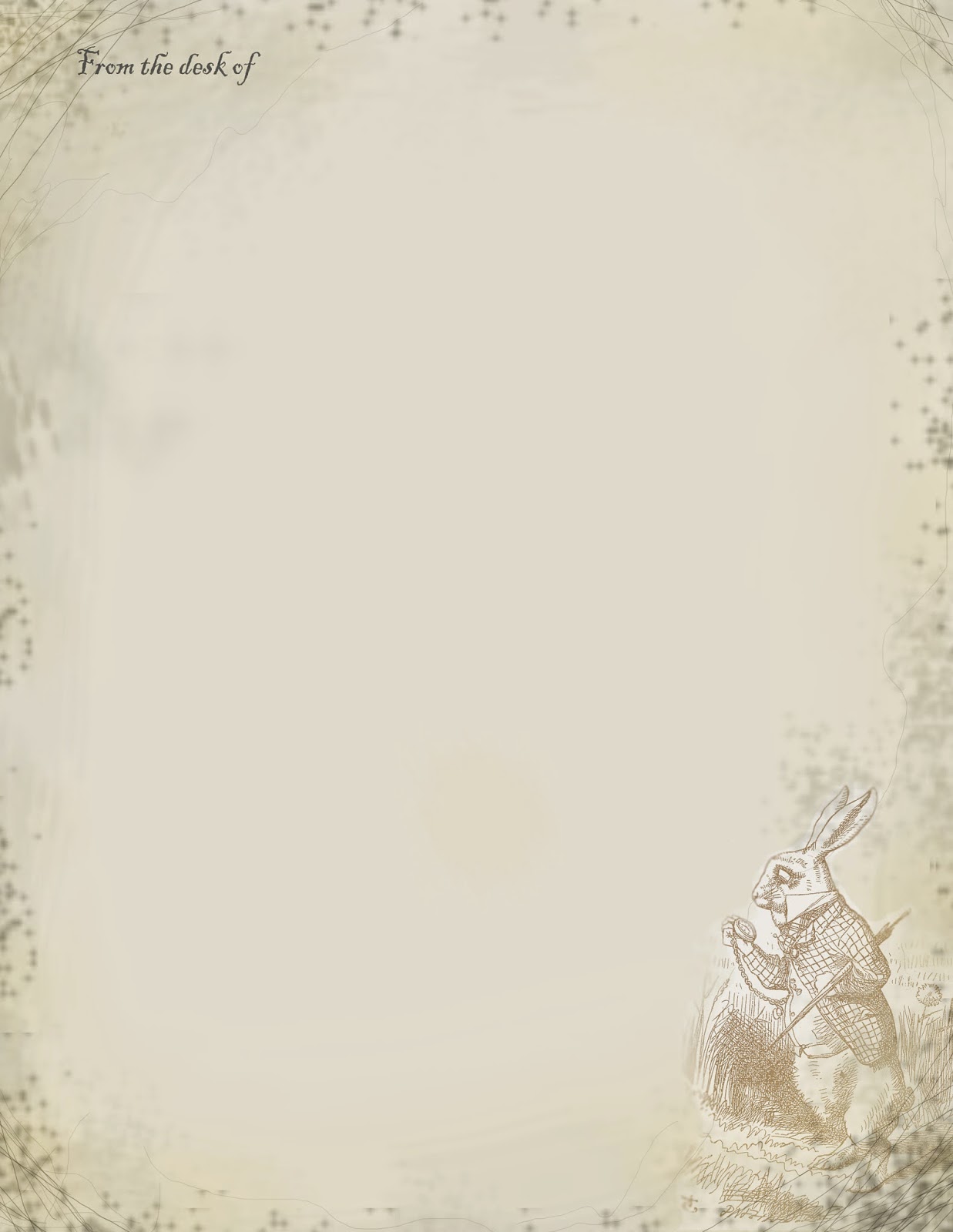 Victorian Nonsense: Free Victorian Stationary Template