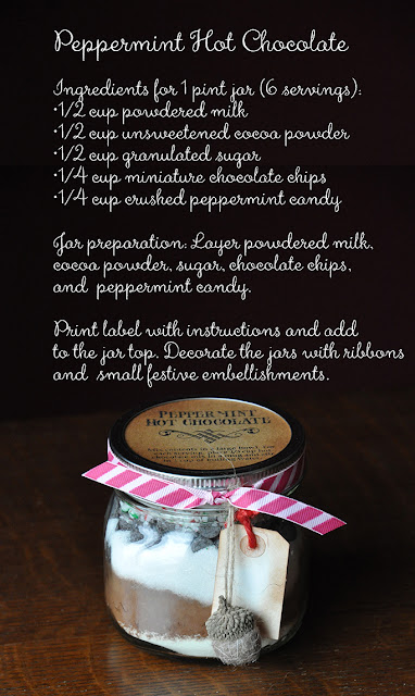 the creative bag blog: gifts in a jar with {free} recipe/label ...