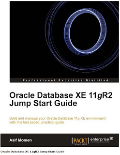 The Momen Blog: Win A Free Copy of Packt's Oracle Database XE 11gR2 Jump Start Guide eBook