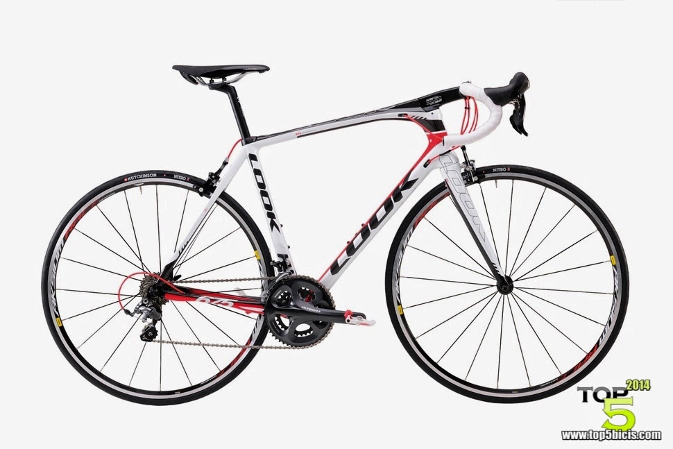 LOOK 675 BLACK WHITE RED - TOP 5 BICICLETAS DE CARRETERA