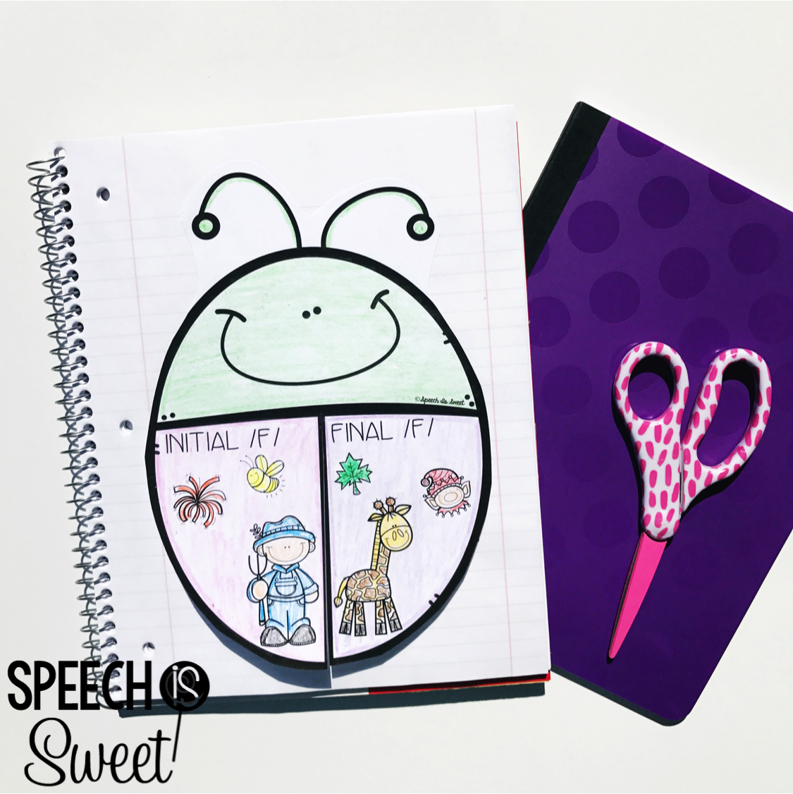 Bug Themed Speech Therapy - Speech is Sweet