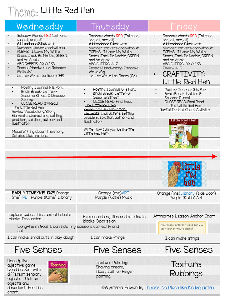 There's No Place Like Kindergarten: September 2014