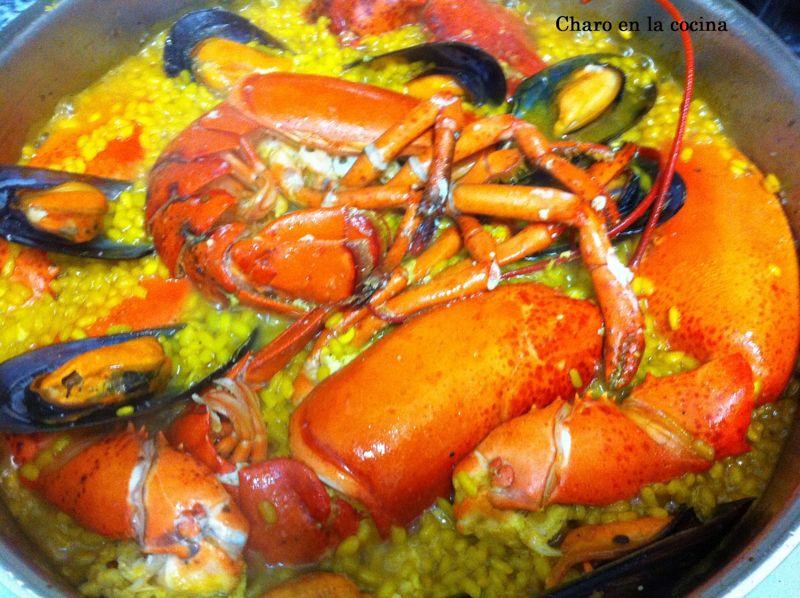 Charo en la cocina: Arroz con Bogavante