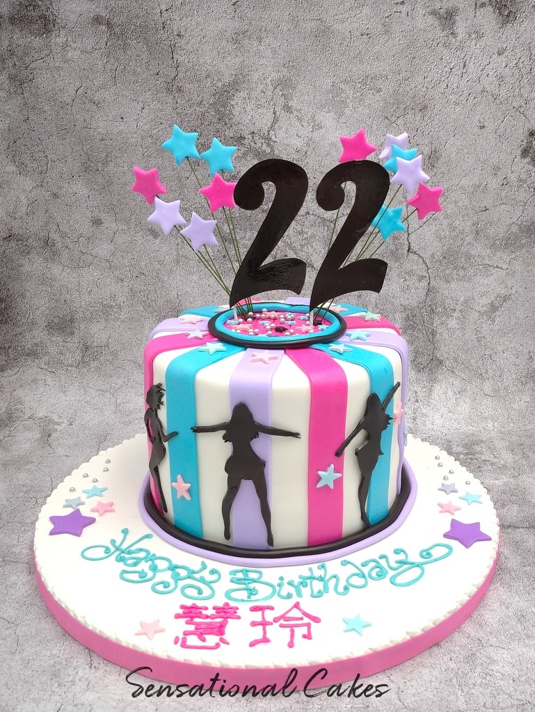 Cakes For Girls 22nd Birthday