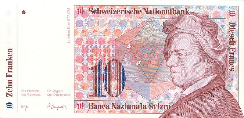 Flyer Goodness: Swiss Banknotes