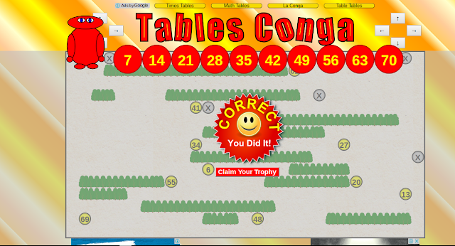 Nazanin : Transum Table Conga