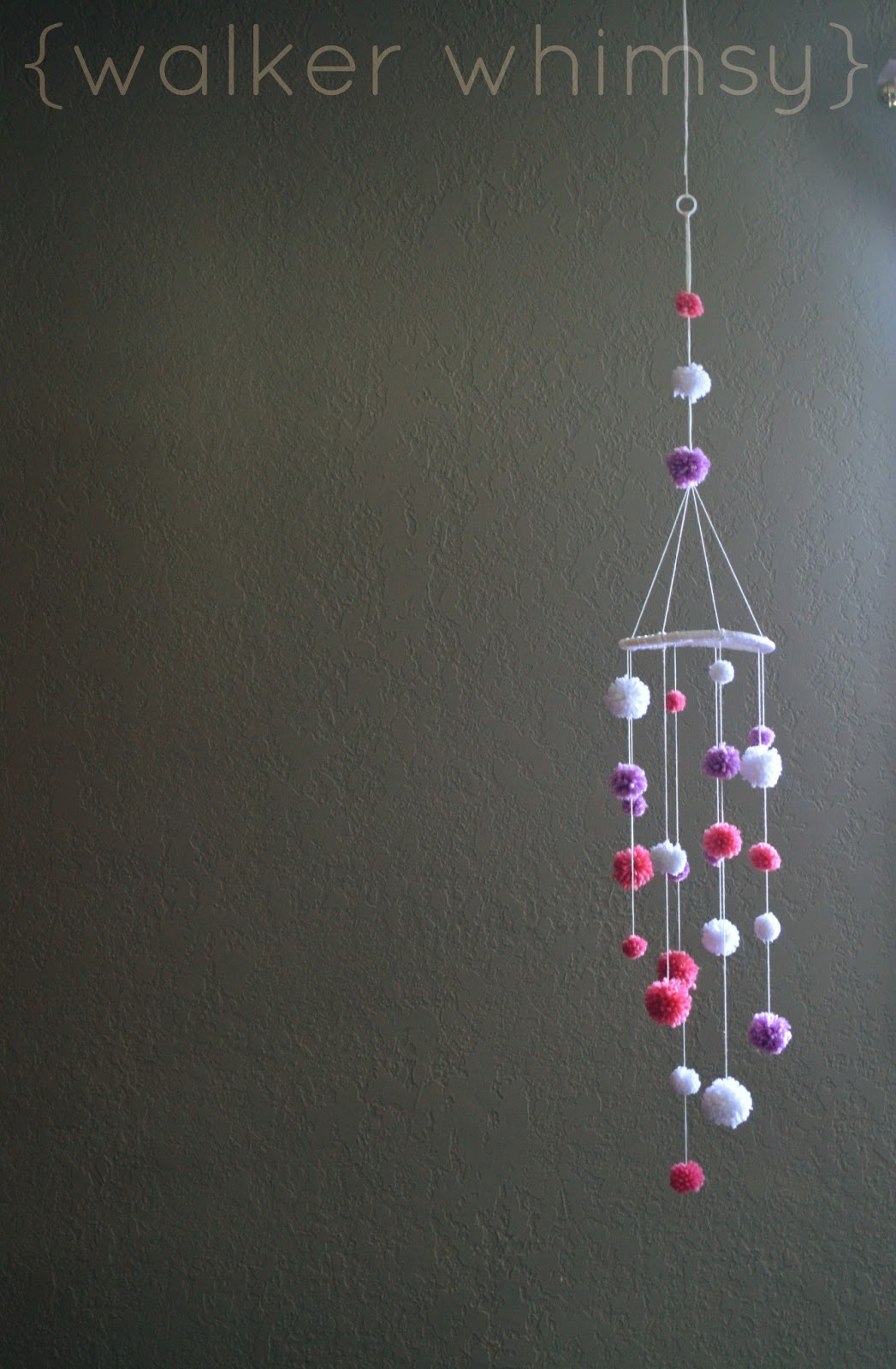 {walker whimsy}: Pom Pom Mobile