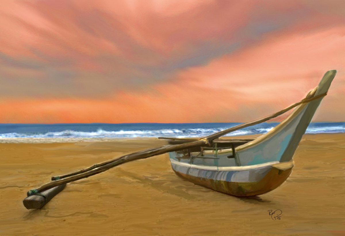 Mid Pacific Musings of Artist Ron Pitts