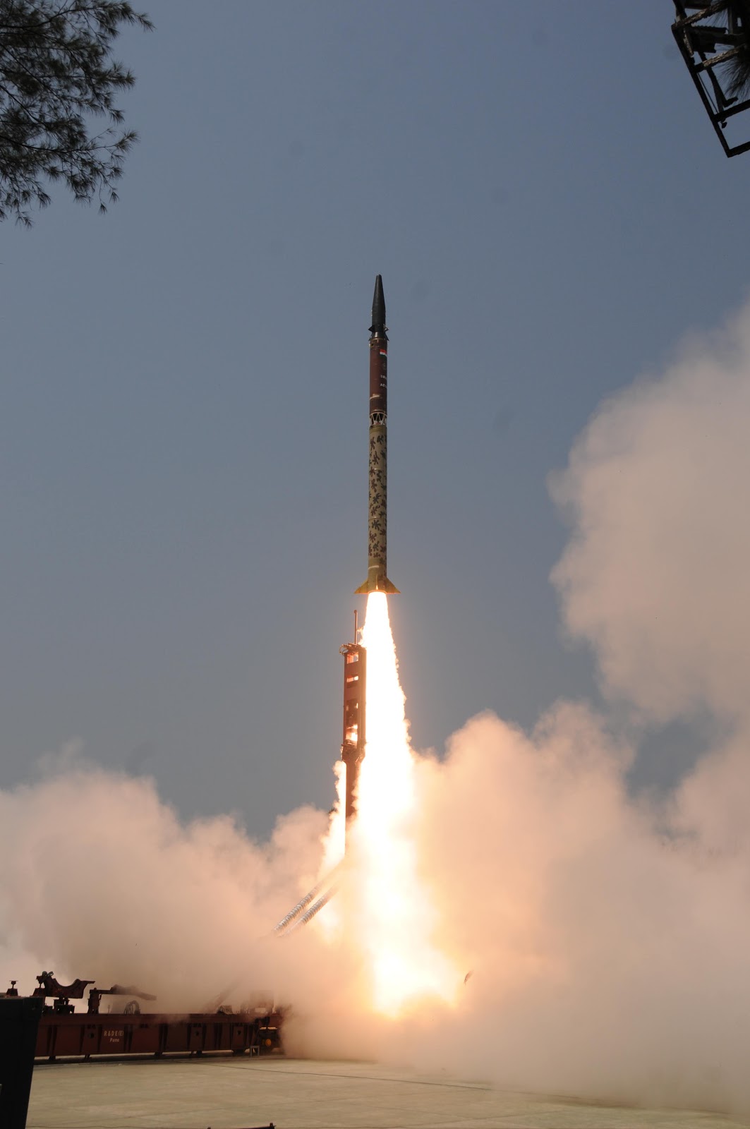 Strategic Forces Command "successfully flight tested" Agni-2 missile ...