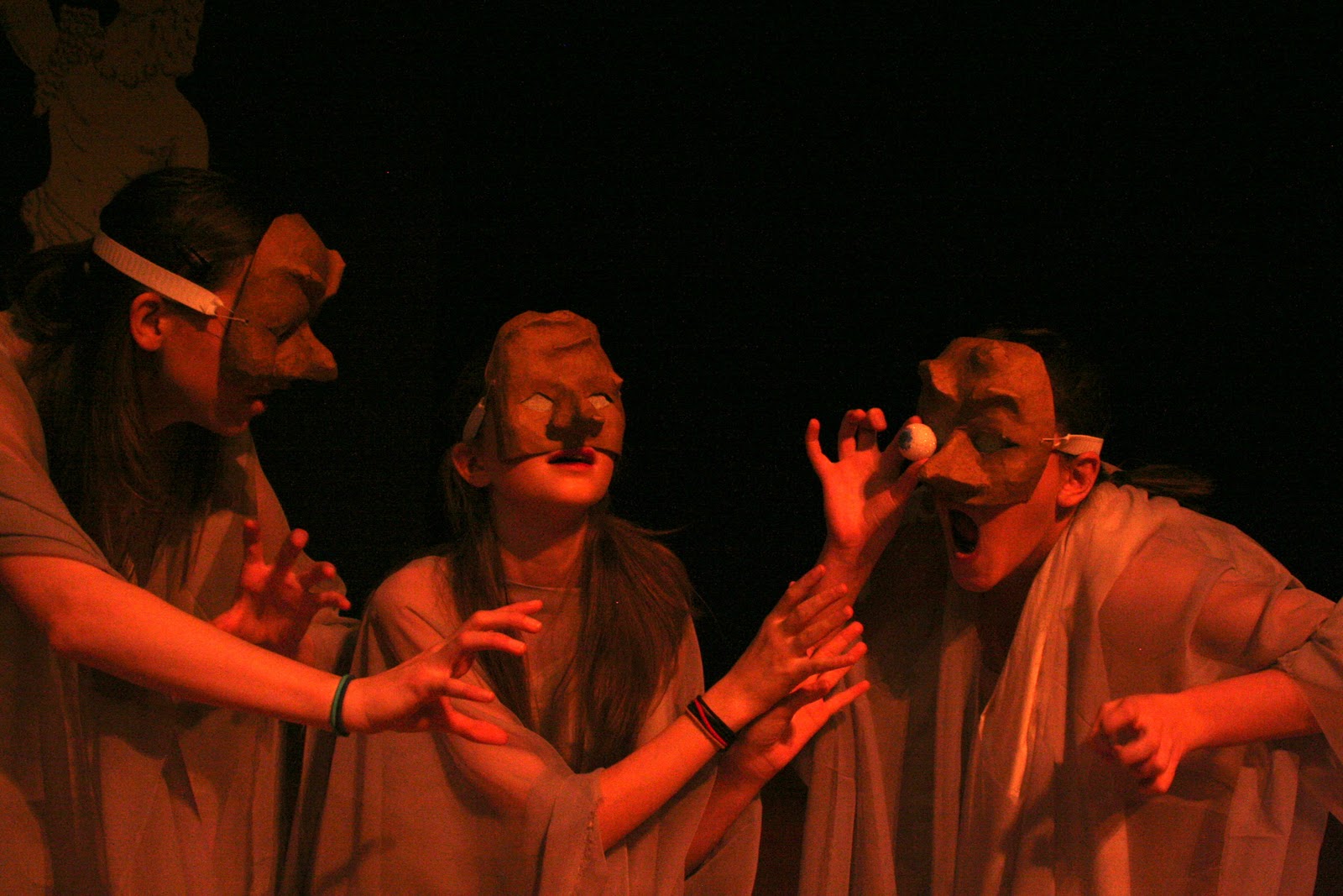 "Circus Olympus" ... Greek Theatre!: Perseus & Medusa Production Photos