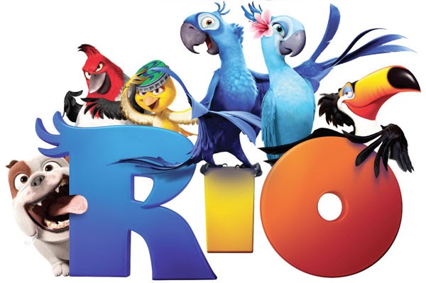 LAMINAS PARA COLOREAR - COLORING PAGES: Rio para colorear. Personajes ...