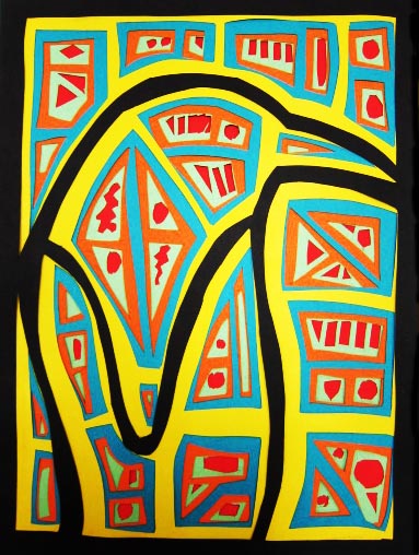 Mr. Bob's Middle & High School Art Room: Molas (Grade 7)-a paper ...