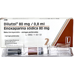 DILUTOL 80 SOLUCION INYECTABLE | Medicamentos