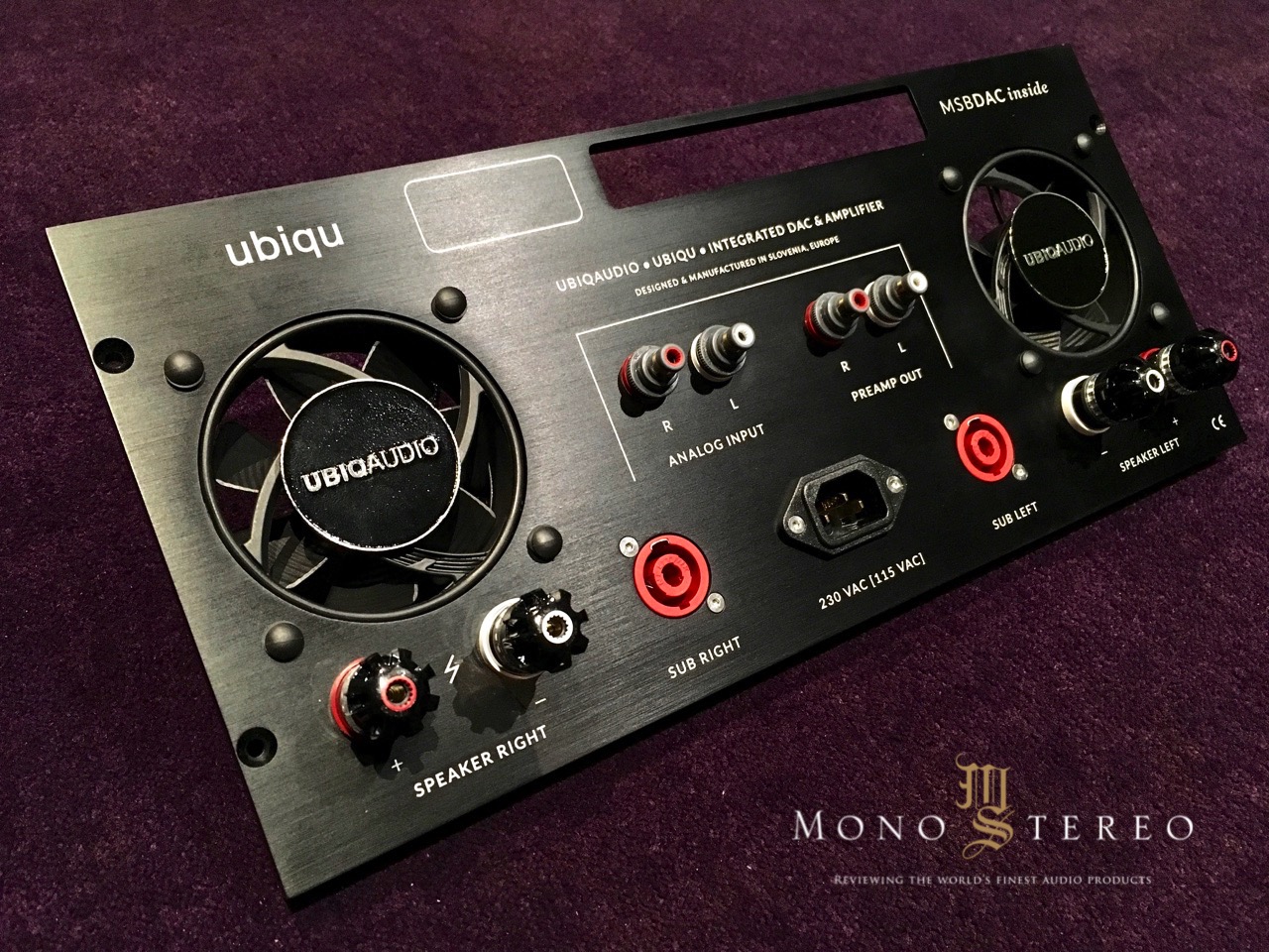 Ubiq Audio Ubiqu ultimate integrated amplifier – M & S | Ultimate High ...