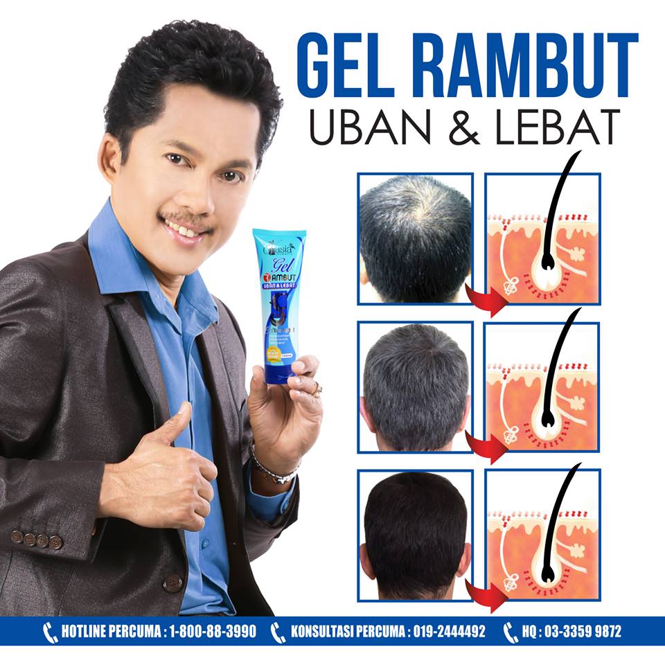 GEL RAMBUT UBAN & LEBAT V'ASIA | BEAUTY KIOSK