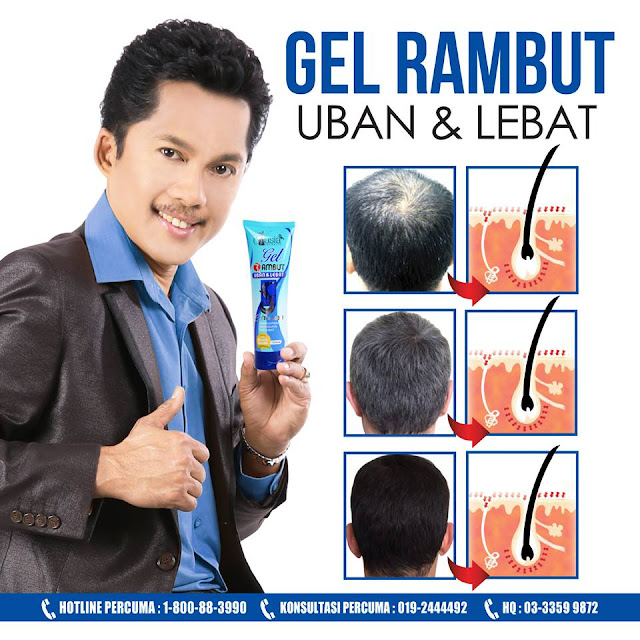 GEL RAMBUT UBAN & LEBAT V'ASIA | BEAUTY KIOSK