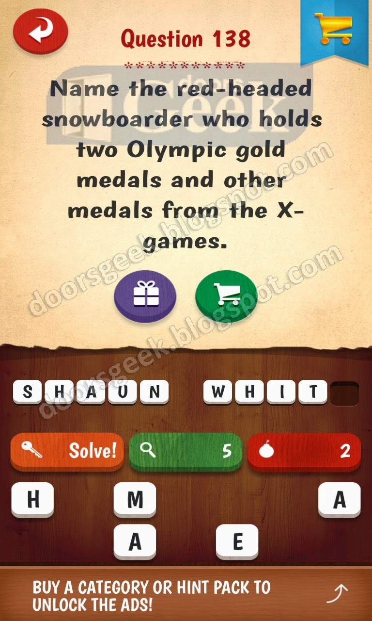 The American Quiz - Level 138 ~ Doors Geek