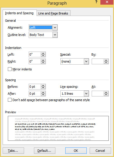 How to set the default paragraph format in Microsoft Word - Quicki Tips