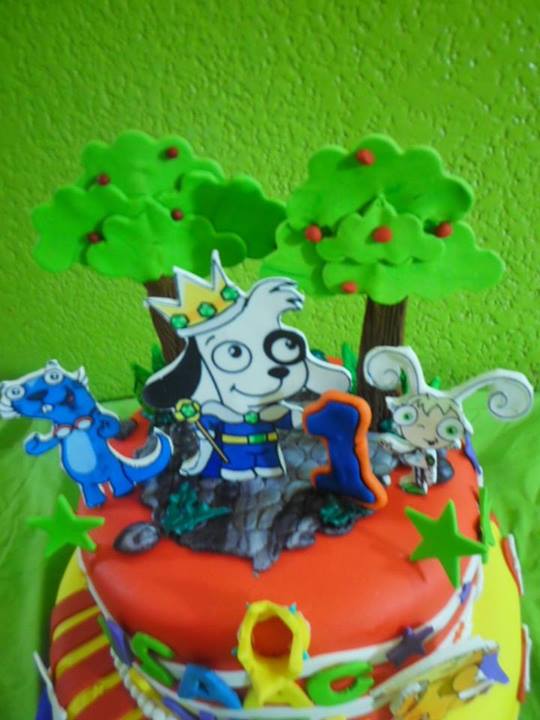 Tortas lisbesita: TORTA DE DOKI Y SUS AMIGOS