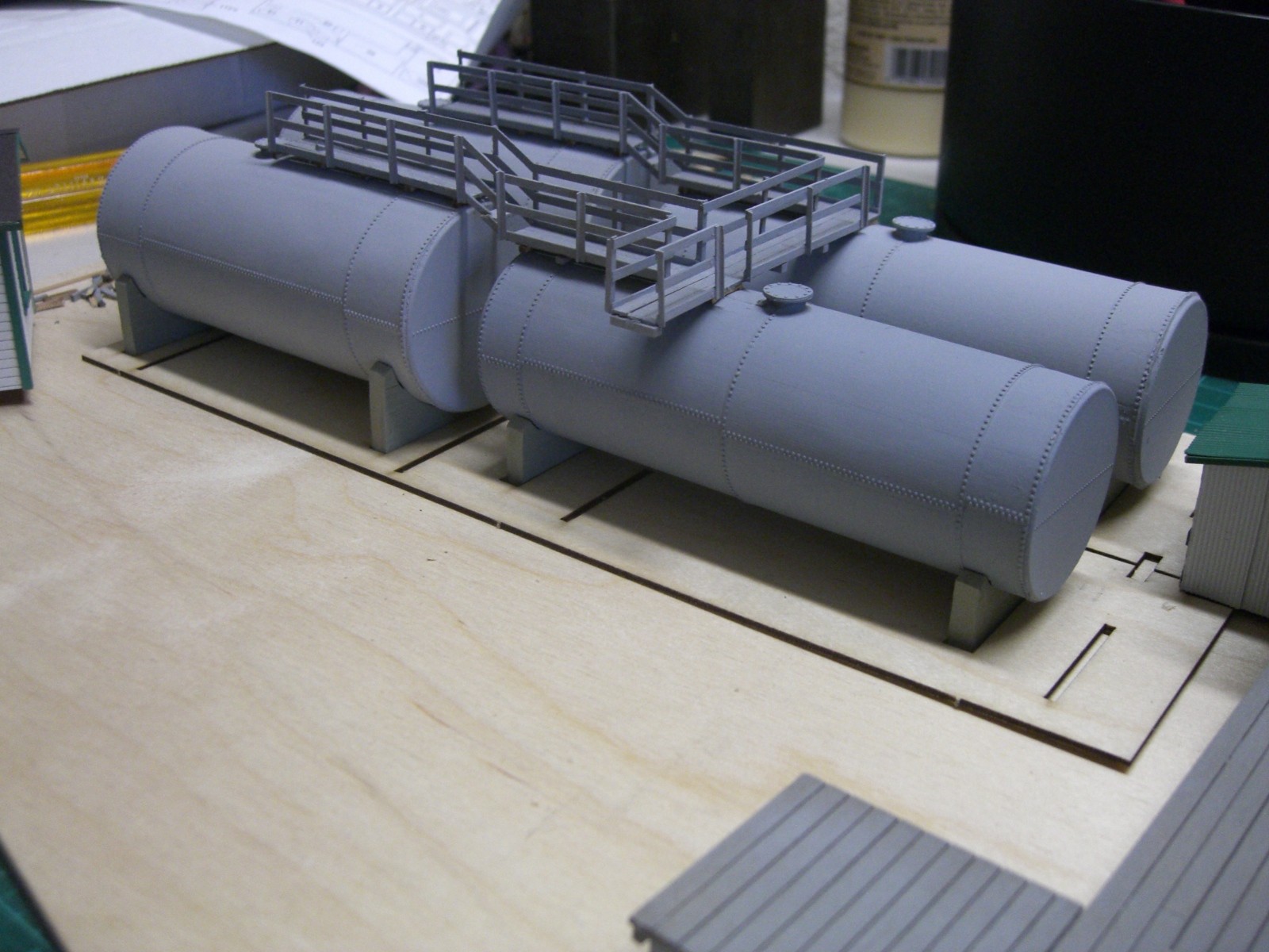 Sn3 Construction Projects: Catwalk and Tanks