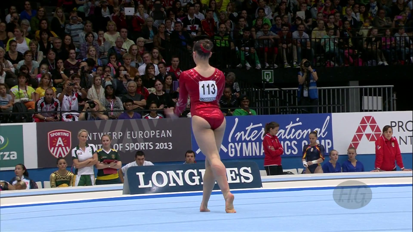 Gymnastics and More!: Victoria MOORS (CAN) - 2013 Artistic Worlds ...