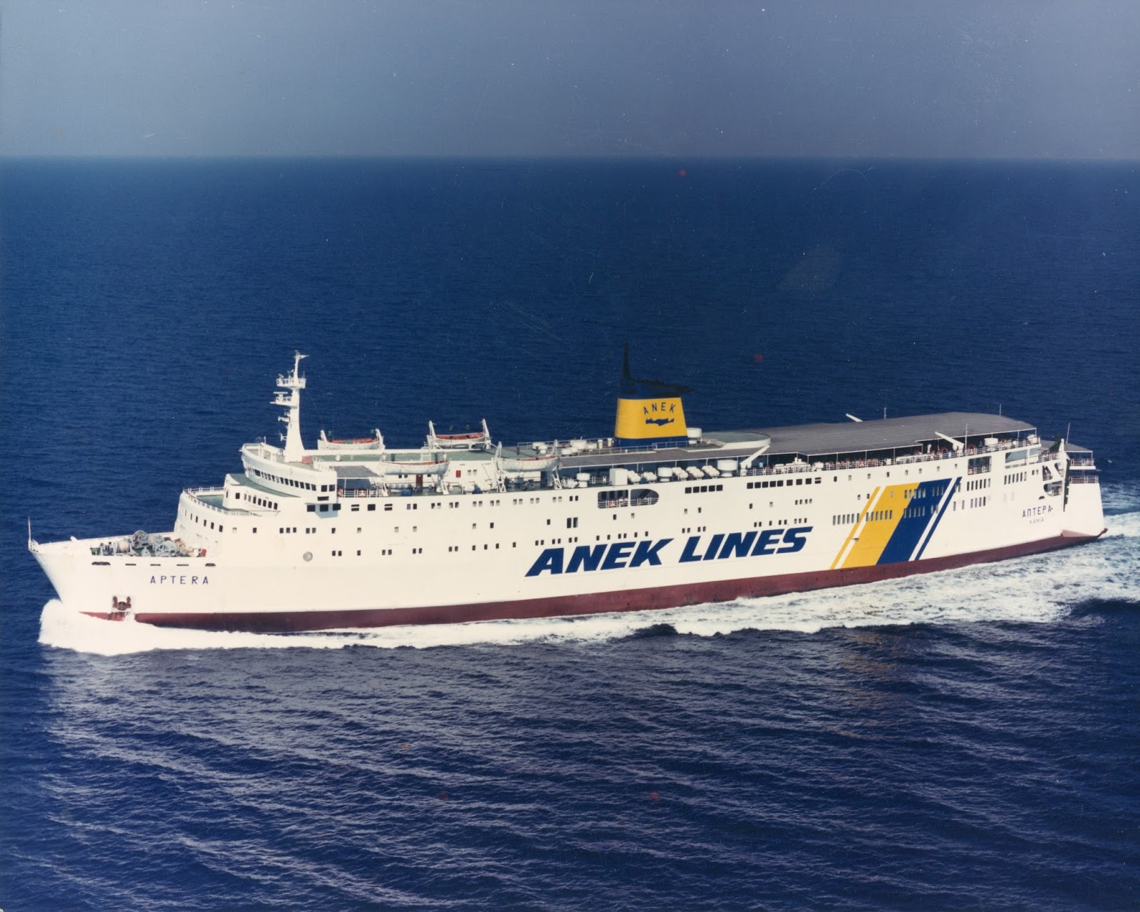 Το Άπτερα Της ΑΝΕΚ LINES Το Πιό Σύγχρονο Πλοίο Της Δεκαετίας Του 1980 ...