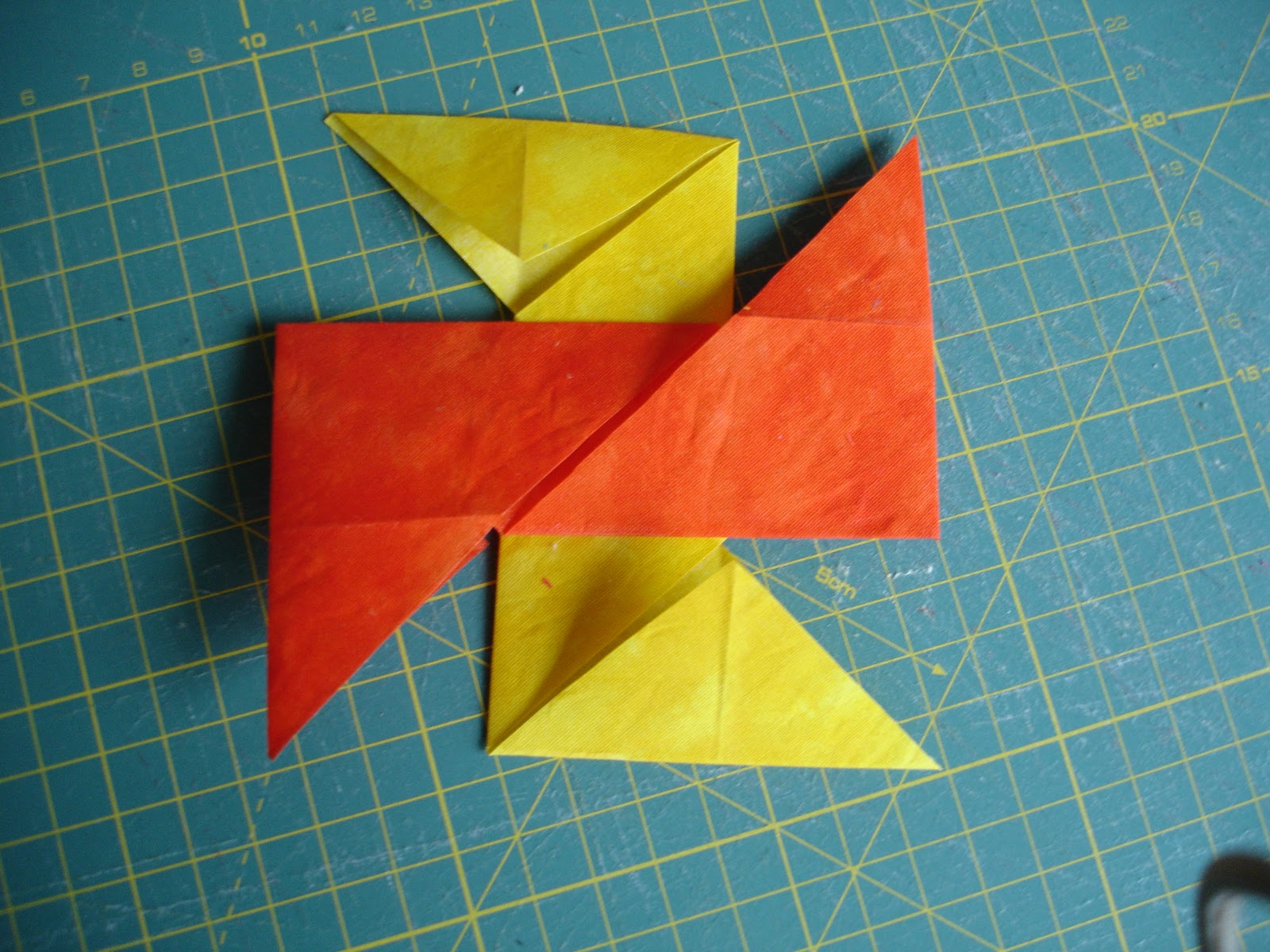 Canadian Abroad: Fabric Origami Stars