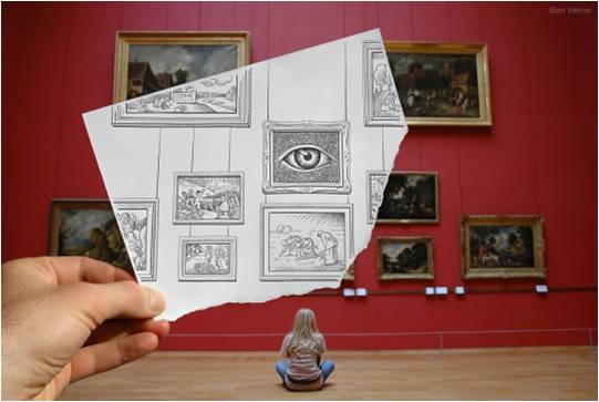 histoire des arts Rombas seconde: "Pencil VS Camera" de Benjamin Heine