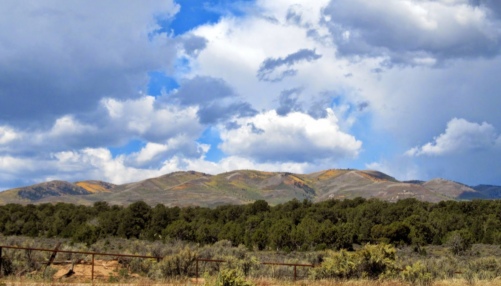 Janie and Steve, Utah Trails: High Country Autumn
