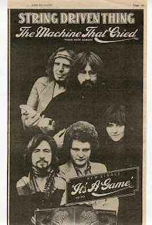 Musicalitosi: String Driven Thing - The Machine That Cried (recensione)