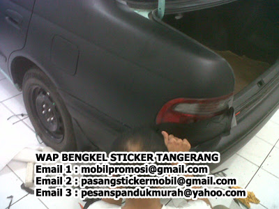 Pasang Sticker Mobil Full Body