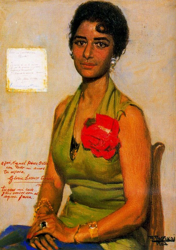 Painting of Baldomero Romero Ressendi artist, Baldomero Romero Ressendi ...