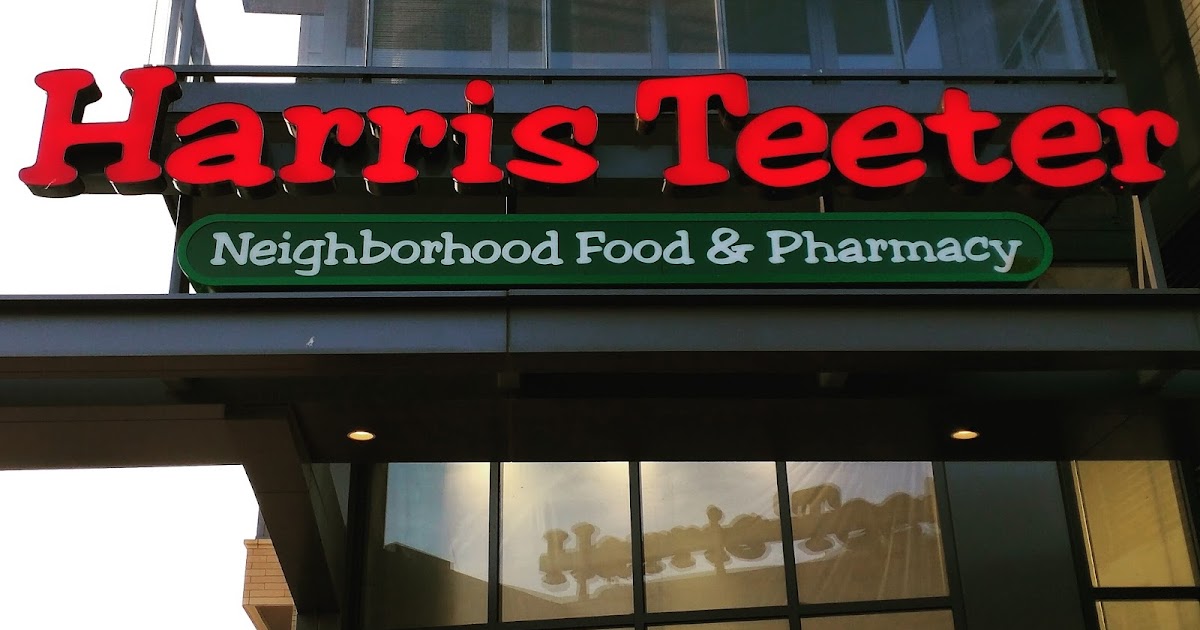 Robert Dyer @ Bethesda Row: Signage installed at Harris Teeter in ...