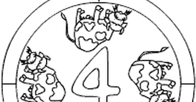 Mandalas Para Pintar: mandalas con números