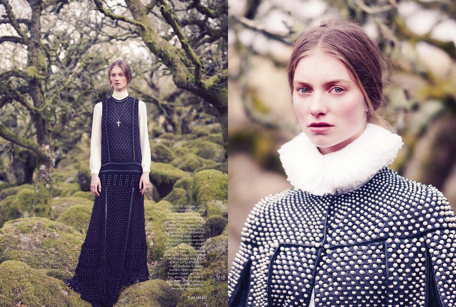 Iris van Berne in Harper's Bazaar UK September 2013 by Tom Allen