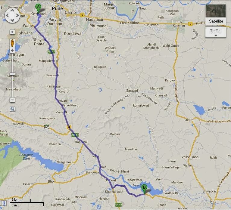 Travel blogs: Bird watching at Veer Dam & Backwater area