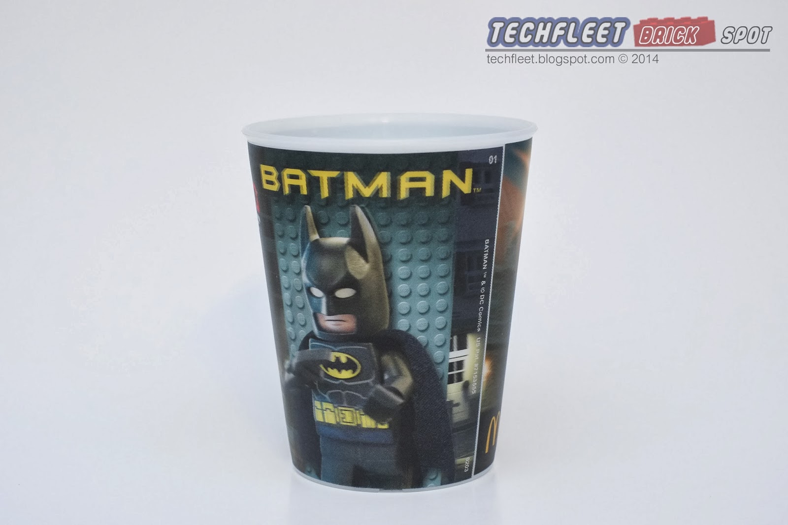 techfleet spot: McDonald's Lego Movie Batman Happy Meal Cup