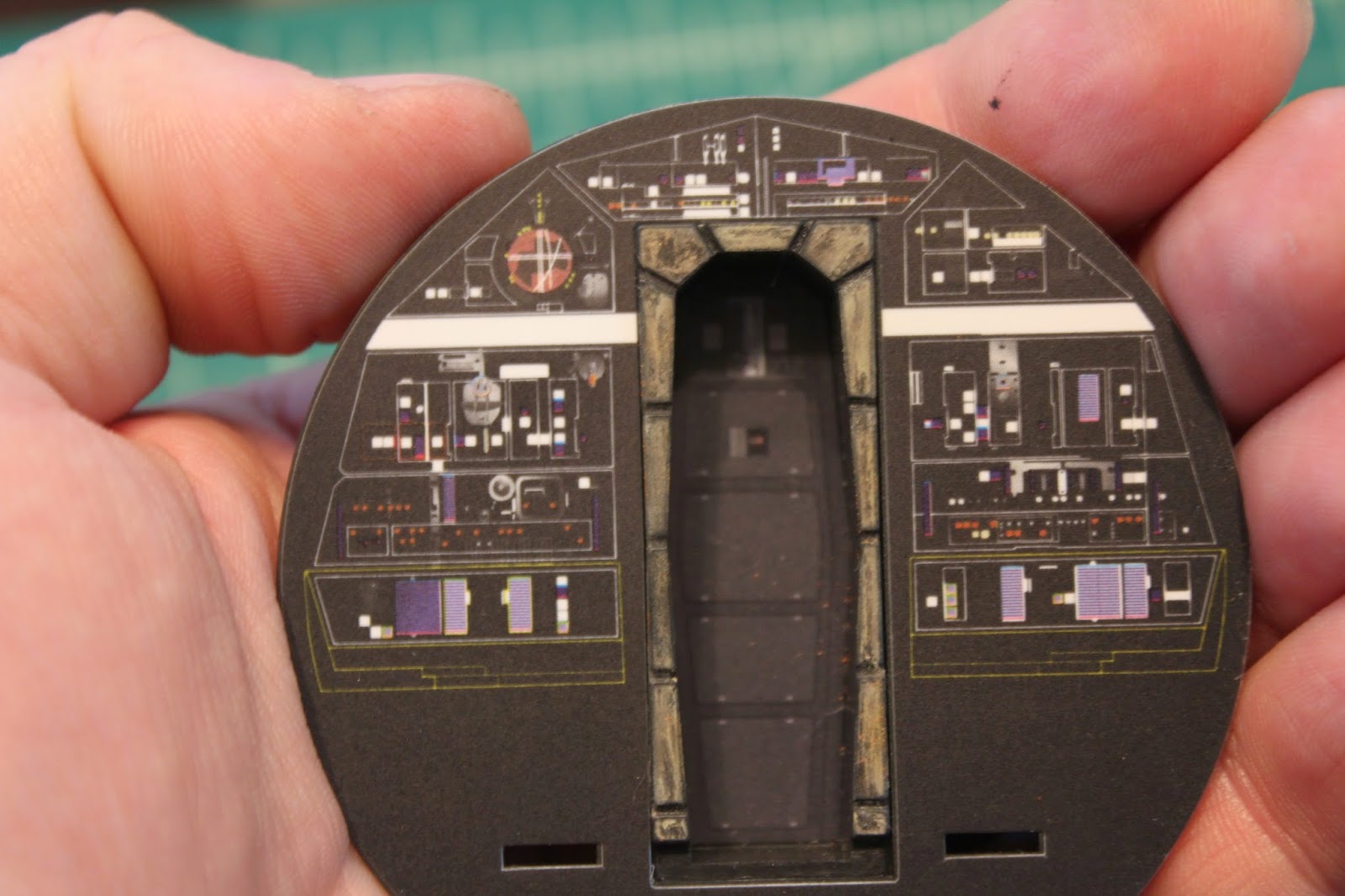 Millennium Falcon Model Build Diary: Pt. 5 Painting the Cockpit