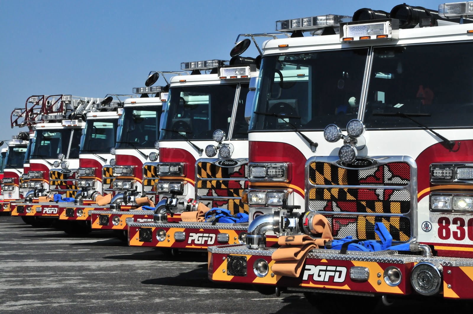 PGFD Ceremonial Placing of New Apparatus In-Service