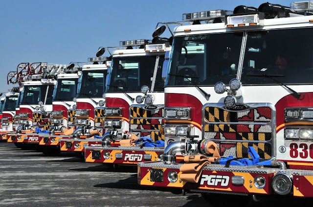 PGFD Ceremonial Placing of New Apparatus In-Service