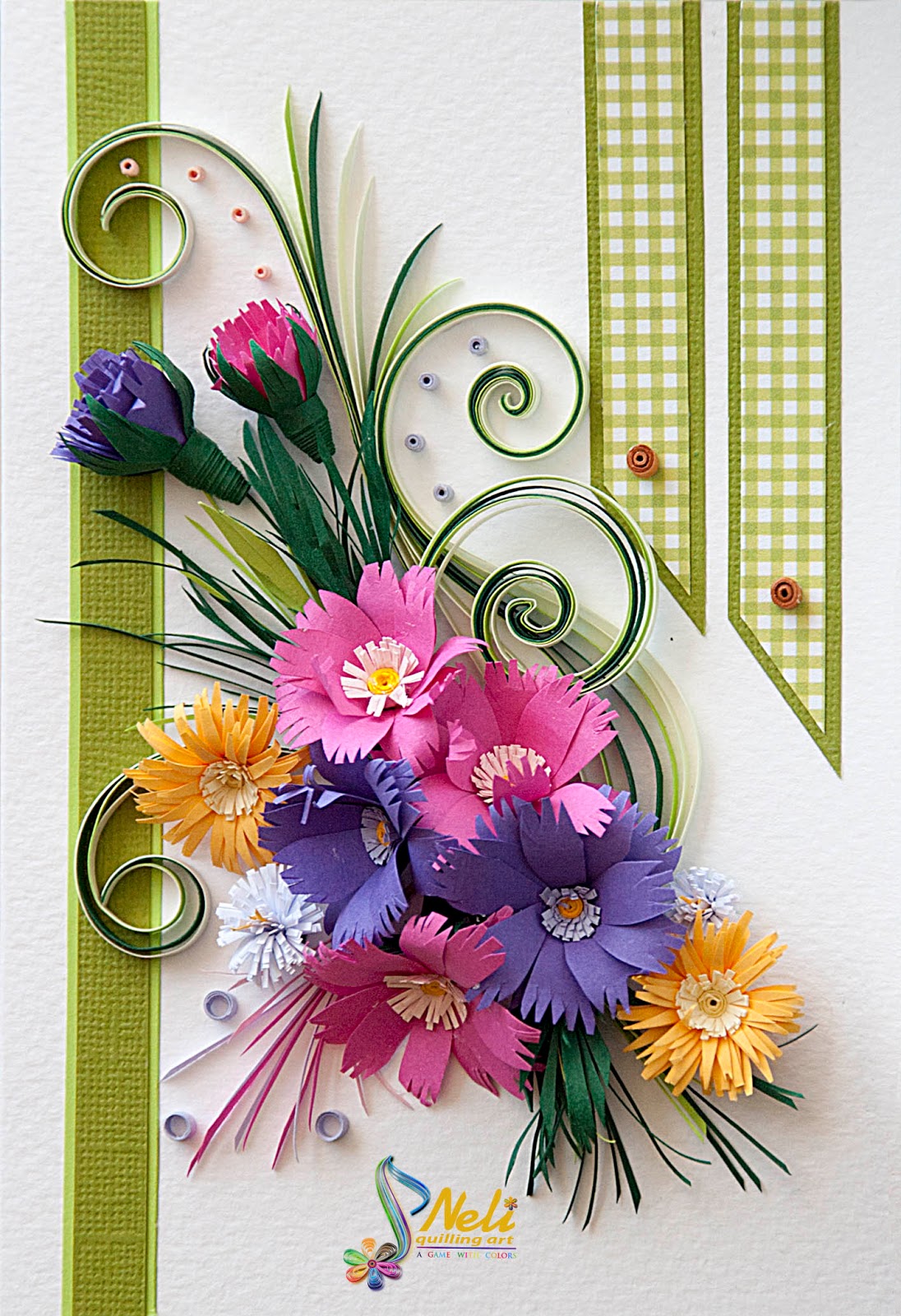 Neli Quilling Art: Field flowers