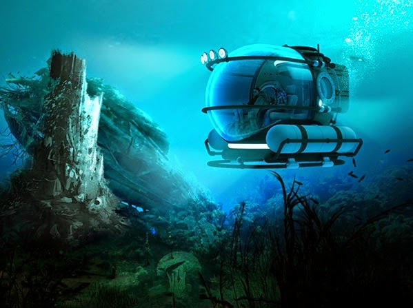 Últimas Tendencias: Manatee, concepto de submarino para uso personal