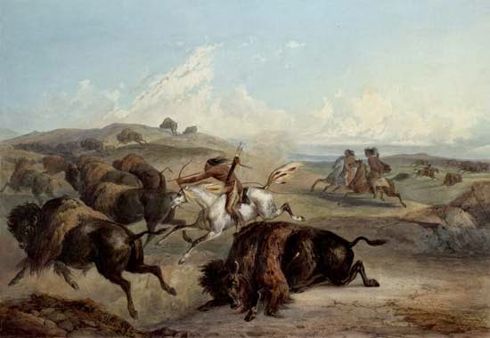 La guarida de la Gorgona: Los indios de las llanuras y la llegada del caballo