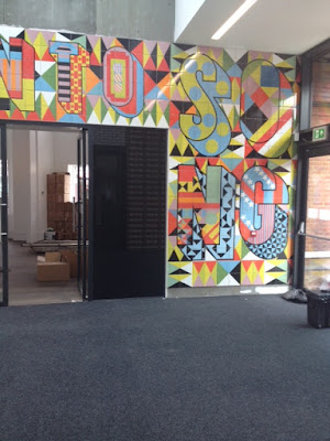 James Powney's Blog: Mural Art at Willesden Library