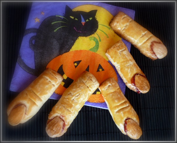 canelita en rama: Dedos de bruja para un Halloween terrorífico!!!!