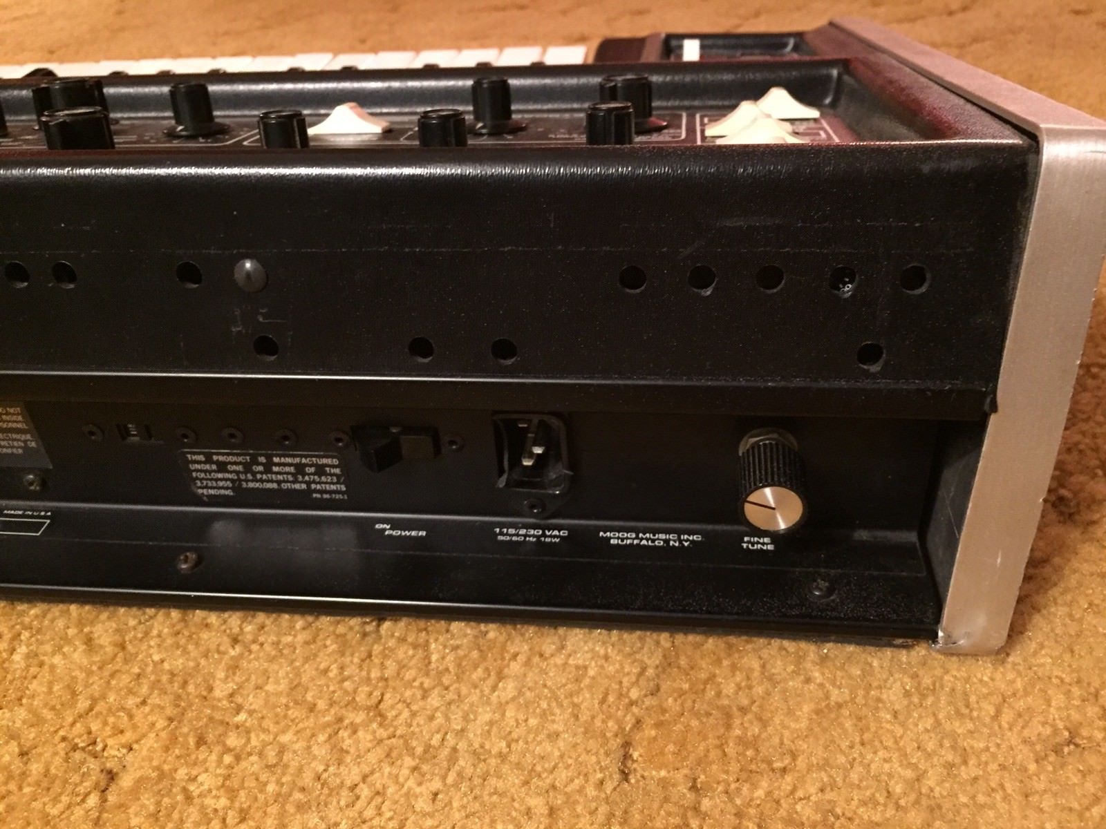 Matrixsynth Moog Multimoog Keyboard Synthesizer Sn 1054